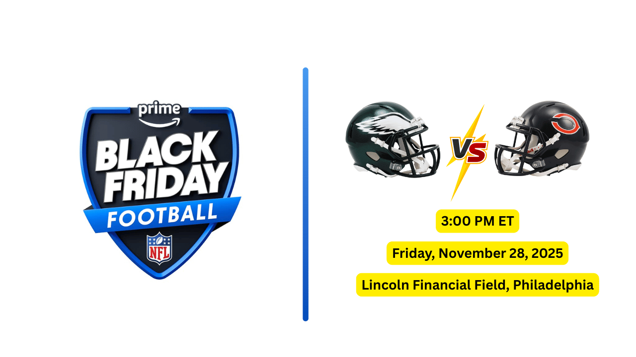Black Friday NFL Game 2025: Schedule, Start Time & How to Stream