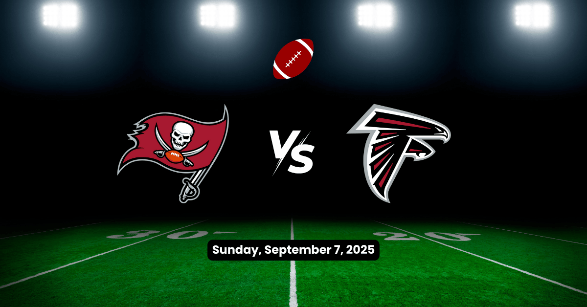 Where to Watch Buccaneers vs Falcons: Start Time, TV Channel & Free ...