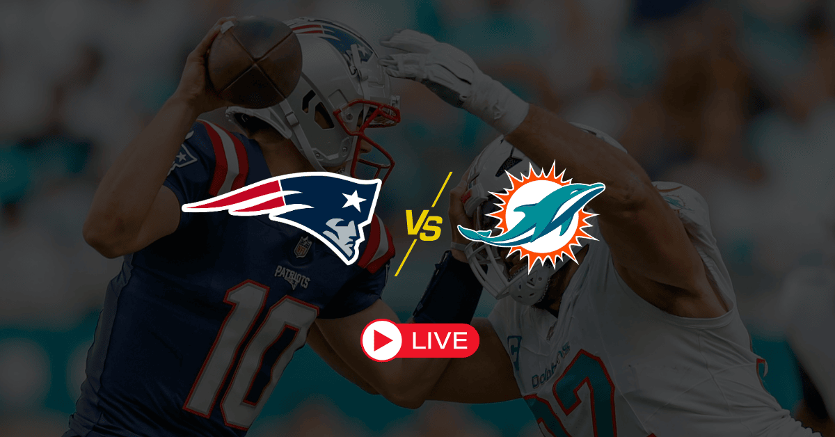 Patriots vs Dolphins (Sep 14, 2025): Live Score, Key Stats, Predictions ...