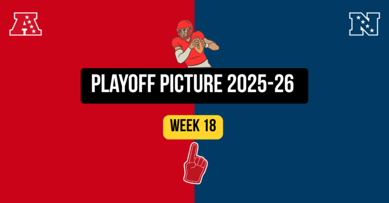 2025-2026 NFL Playoff Picture Week 18: Seahawks No. 1, Two Divisions TBD